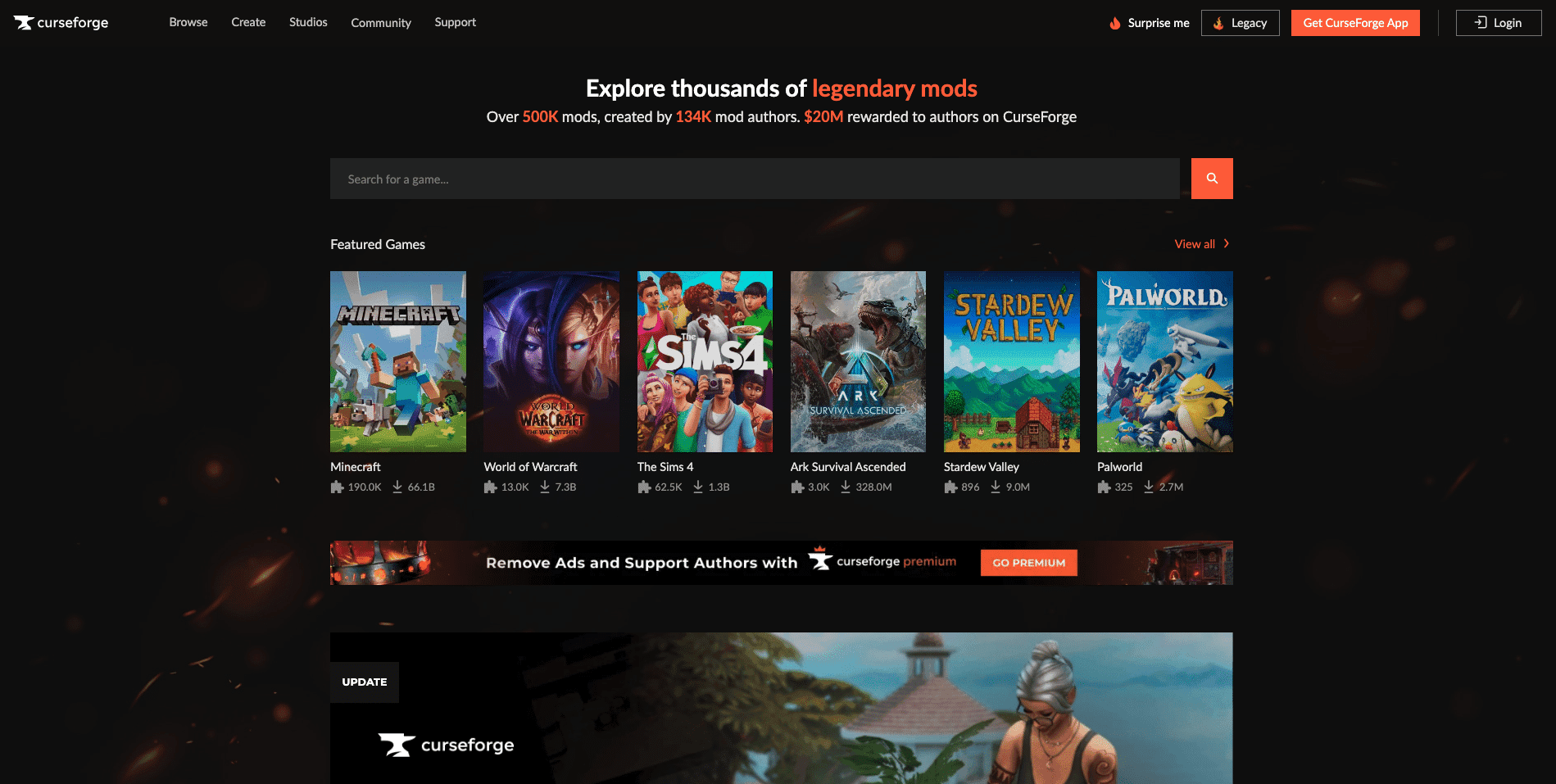 Analysis of CurseForge: The Ultimate Modding Platform for Minecraft Enthusiasts - Techshielder